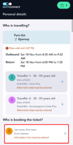 フランス国鉄SNCF公式サイトでTGV・電車を予約する方法 | La La La Champagne