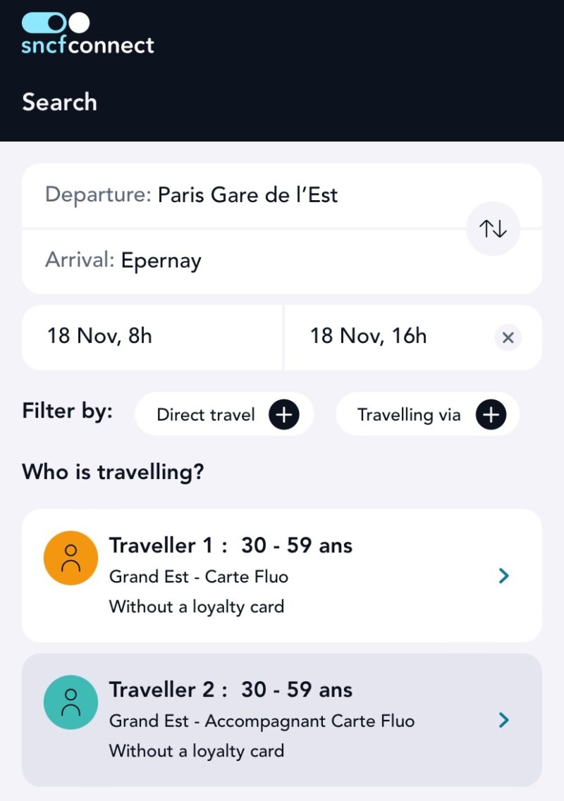 フランス国鉄SNCF公式サイトでTGV・電車を予約する方法 | La La La Champagne